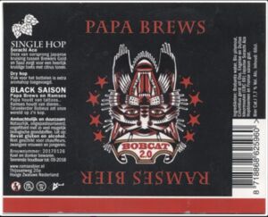 Etiqueta de bebida: Bobcat 2.0 - Papa Brews - Ramses Bier (Ramses Bier ...