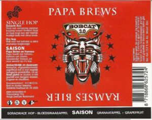 Etiqueta de Bebida: Bobcat 3.0 - Papa Brews - Ramses Bier (Ramses Bier ...
