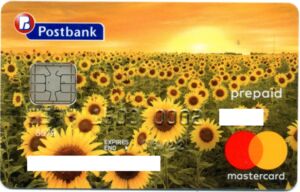Bank Card: Postbank Mastercard Prepaid Sunflowers - 02/17/000 (Postbank ...