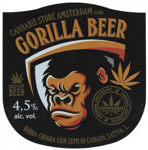 Drink Label: Gorilla Beer (Pivovar Nova Paka, Czech RepublicCol:CZ-BEER ...