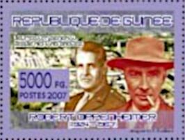 Stamp: Robert Oppenheimer (1904-1967) (Guinea(Robert Oppenheimer (2007 ...
