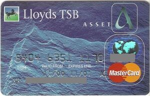 Bank Card: Lloyds Tsb (Lloyds TSB, United Kingdom of Great Britain ...