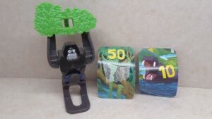 Meal Toy: Black Gorilla (Kinder Surprise, Europe(Kinder - Gorilla Throw ...