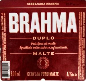 Drink Label: Brahma Duplo Malte (Ambev, BrazilCol:BR-BEER-000606