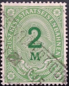 Selo: Value on winged wheel (Alemanha - Império - Correios Privados ...