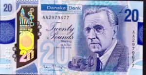 Banknote: 20 Pounds Sterling (Ireland-Northern(Danske Bank (2017-2019 ...