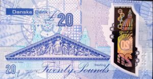 Banknote: 20 Pounds Sterling (Ireland-Northern(Danske Bank (2017-2019 ...