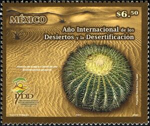 Stamp: International Year of Deserts and Desertification (MexicoMi:MX ...