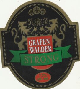Drink Label: Grafenwalder (Zakłady Piwowarskie Głubczyce, PolandCol:PL ...