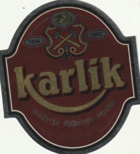 Drink Label: Karlik (Zakłady Piwowarskie Głubczyce, PolandCol:PL-BEER ...