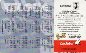Phonecard: Telgua & Parters (Telgua - Ladatel, Guatemala(Chip Cards ...