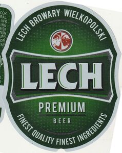 Drink Label: Lech Premium (Lech Browary Wielkopolski, PolandCol:PL-BEER ...
