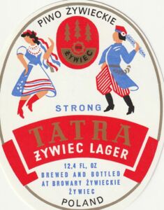 Drink Label: Tatra Zywiec Lager (Browar Żywiec, PolandCol:PL-BEER-007764