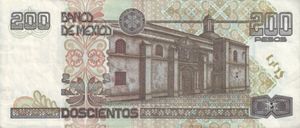 Banknote: 200 Pesos (Mexico(2000-2009 Issue) Wor:P-119b.3