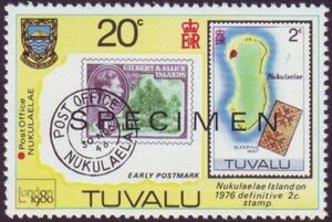 Stamp: Stamps of Tuvalu (Tuvalu(International Stamp Exhibition LONDON ...
