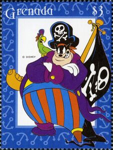 Selo: Mickey´s Pirate Adventure - Black Pete (Granada(Disney - Mickey’s ...