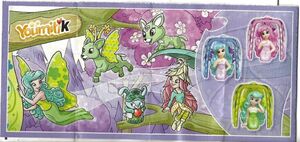 Meal Toy: Green fairy (Kinder Surprise, Europe) (Kinder - Youmitik ...