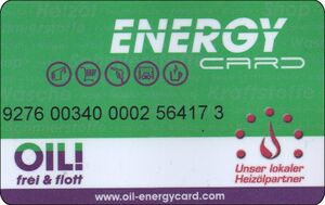 Functional Card: Energy Card - Oil (Fuel Stations, Germany, Federal ...