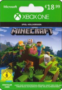 Geschenkkarte: Minecraft (Xbox, Deutschland, Bundesrepublik(Games) Col ...