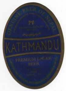 Drink Label: Kathmandu Premium Lager Beer (Himalayan Brewery Ltd ...