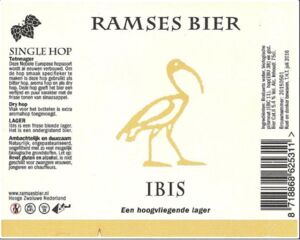 Drink Label: Ramses Bier - IBIS 5,4 % (Ramses Bier, NetherlandsCol:NL ...