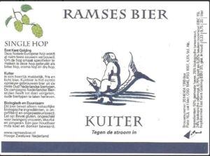 ฉลากเครื่องดื่ม: Ramses Bier Kuiter 4,5% (Ramses Bier, เนเธอร์แลนด์Col ...