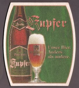 Beer Coaster: Kupfer (Bautzener Brauhaus, Germany, Federal RepublicCol ...