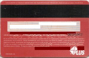 Bank Card: Bancolombia (Bancolombia, ColombiaCol:CO-VI-0022