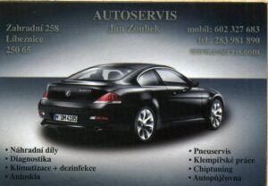 Pocket Calendar: Autoservis Jan Zoubek (Czech Republic(Advertising) Col ...
