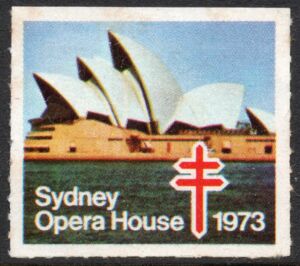 Stamp: Sydney Opera House. Tuberculosis Association (Australia ...