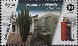 Stamp: Philatelic Museum of Oaxaca (MexicoMi:MX 4115,Yt:MX 3117,WAD ...