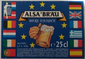 Drink Label: Alsa Brau (Schiltigheim - Brasserie Adelshoffen, FranceCol ...