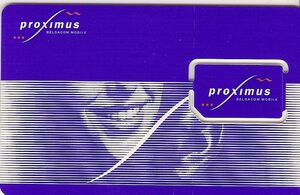 Phonecard: Proximus (X) (Proximus (Belgacom Mobile), Belgium(Proximus ...
