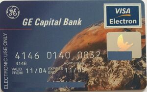 Bank Card: GE Capital Bank (GE Capital Bank, PolandCol:PL-VE-0269.01