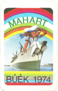 Pocket Calendar: Mahart (Hungary(Ships) Col:HU-1974-Adv-007.02