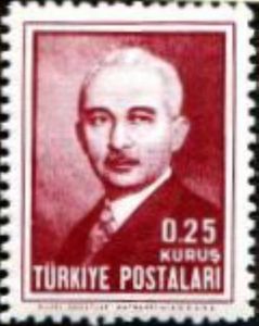 Stamp: Ismet Inonu (1884-1973) (Türkiye (Turkey)(Third Inonu Issue) Mi ...
