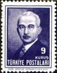 Stamp: Ismet Inonu (1884-1973) (Türkiye (Turkey)(Third Inonu Issue) Mi ...
