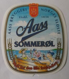 Drink Label: Aass Sommerol (Aass Brewery, NorwayCol:NO-BEER-000080