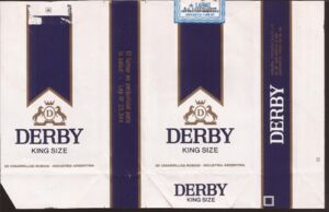 Cigarette Pack: Derby (ArgentinaCol:AR-CT-0305