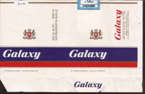 Cigarette Pack: Galaxy (ArgentinaCol:AR-CT-0365