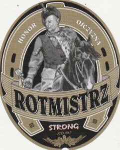 Drink Label: Rotmistrz strong (Browar Grudziądz, PolandCol:PL-BEER-008332