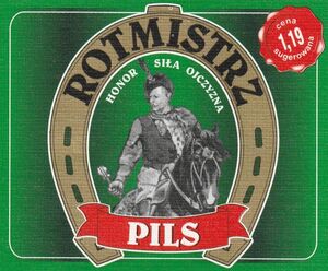 Drink Label: Rotmistrz Pils (Browar Grudziądz, PolandCol:PL-BEER-008335