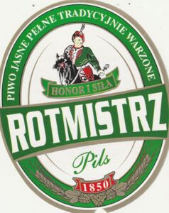 Drink Label: Rotmistrz Pils (Browar Grudziądz, PolandCol:PL-BEER-008340