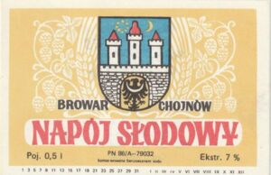 Drink Label: Napoj slodowy (Browar Chojnow, PolandCol:PL-BEER-008362