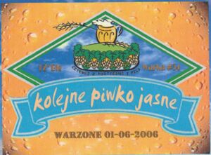 Drink Label: Kolejne piwko jasne (Browar Czterej z portierni i pils ...