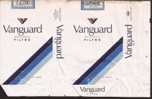 Cigarette Pack: Vanguard Filtro (Argentina(Vanguard Filtro) Col:AR-CT-0377