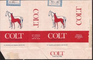 Paquete de Cigarrillos: Colt (ArgentinaCol:AR-CT-0790