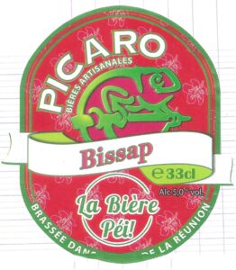 Drink Label: PICARO Bissap (Brasserie Picaro, ReunionCol:RE-BEER-000134