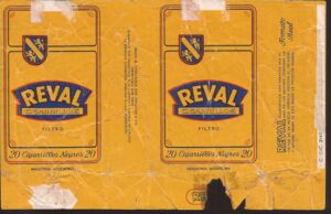 Paquete de Cigarrillos: Reval (ArgentinaCol:AR-CT-0889