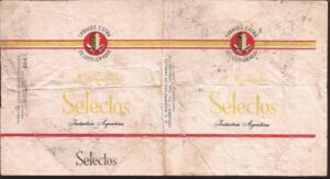 Cigarette Pack: Selectos (ArgentinaCol:AR-CT-0891